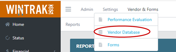 Search/View a Vendor